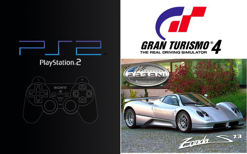 295. PS2模拟器录制《GT赛车4》帕加尼 zonda C12 s 7.3 纽堡林北侧