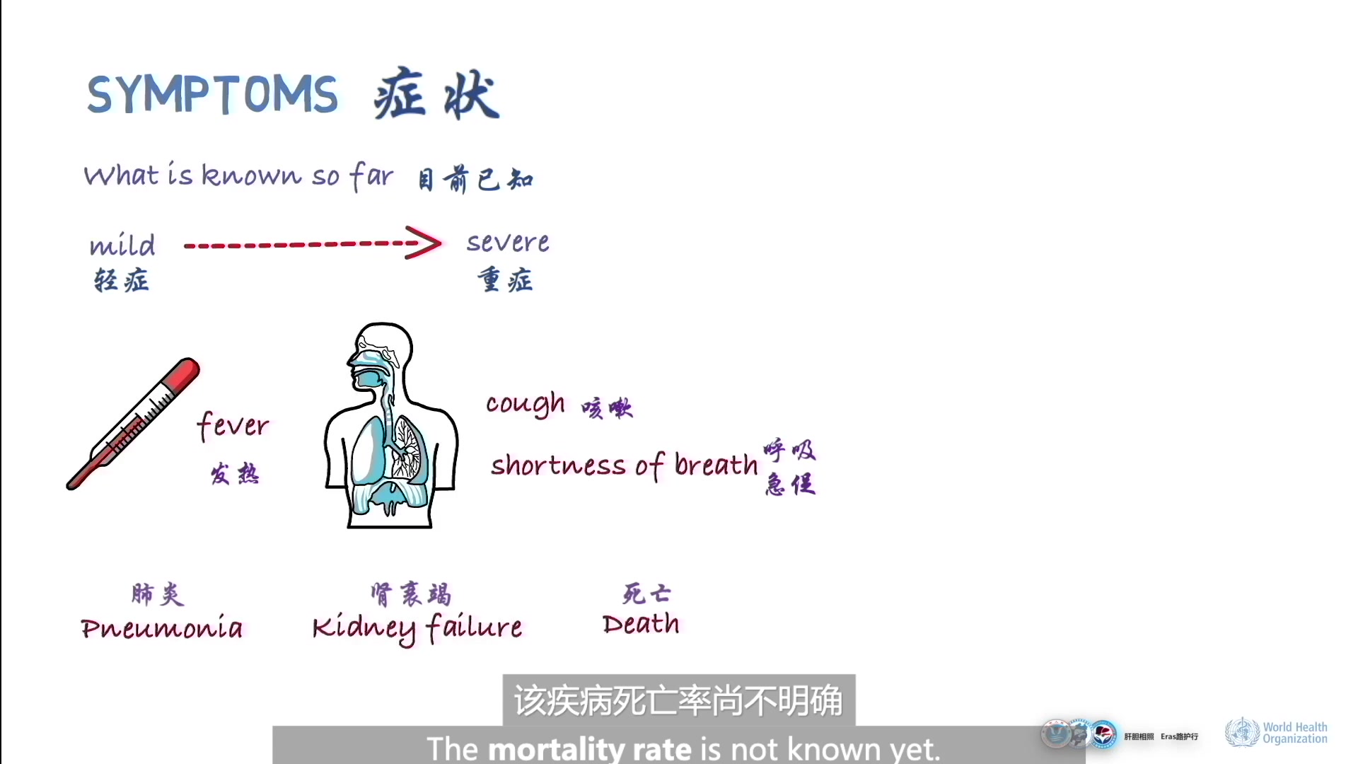 世界卫生组织新型冠状病毒科普(编辑字幕版)