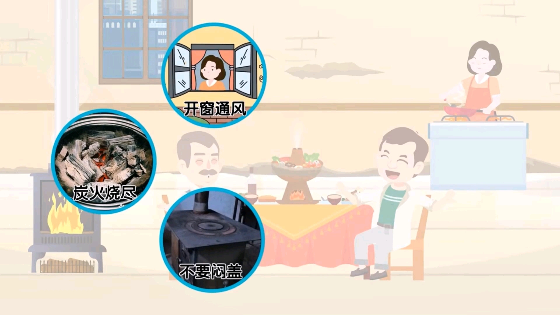 预防一氧化碳中毒安全知识教育