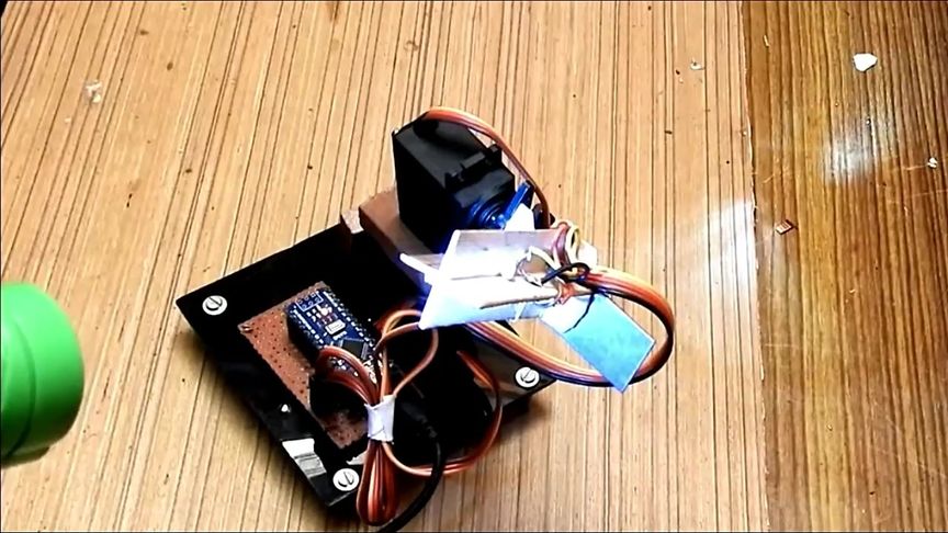 制造一个基于MG96R伺服的智能照度计算机器人