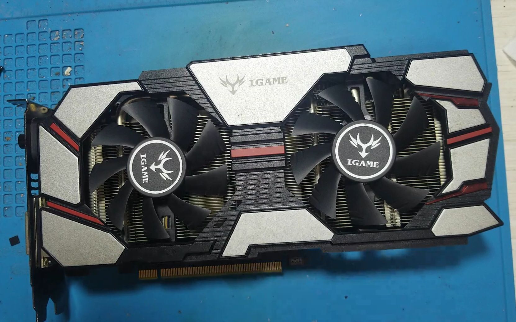 二修的七彩虹960显卡,加焊大法好