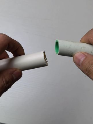 PVC管和PPR管的临时连接方法#电工涛哥