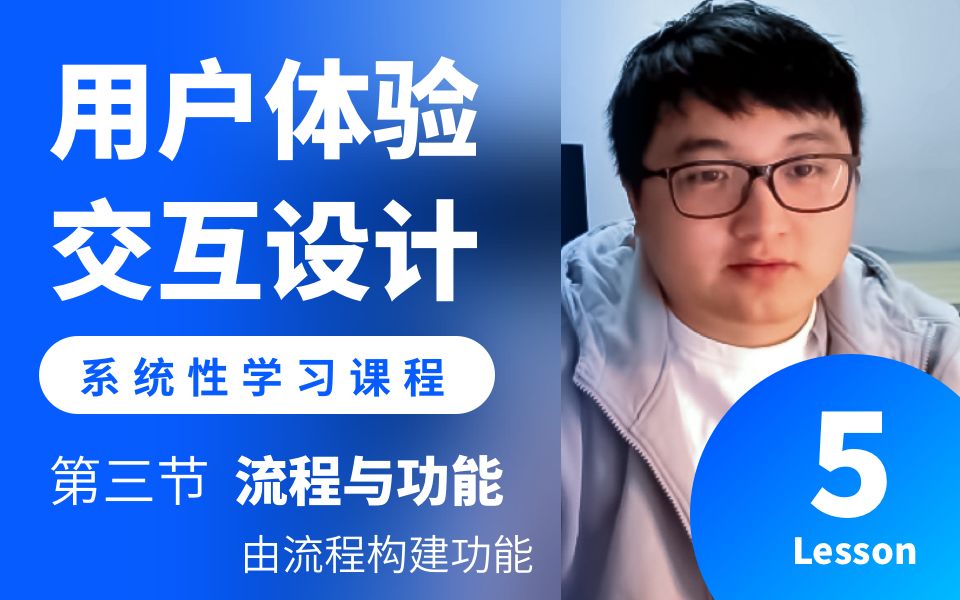 用户体验与交互设计-系统学习课程-第五节 流程设计与功能结构搭建-...