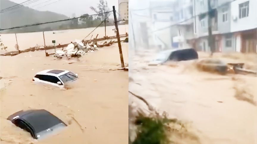最新!台风“利奇马”已致浙江32人遇难 直接经济损失超150亿