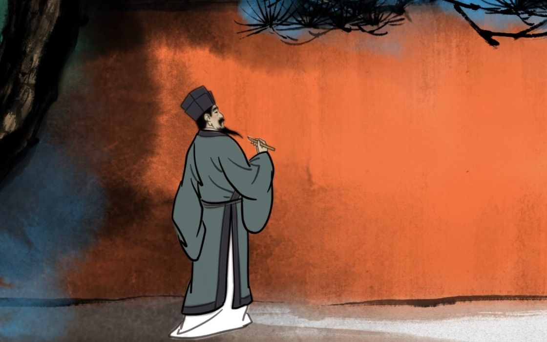 原创动画【题西林壁】古诗意境-中国风水墨动画