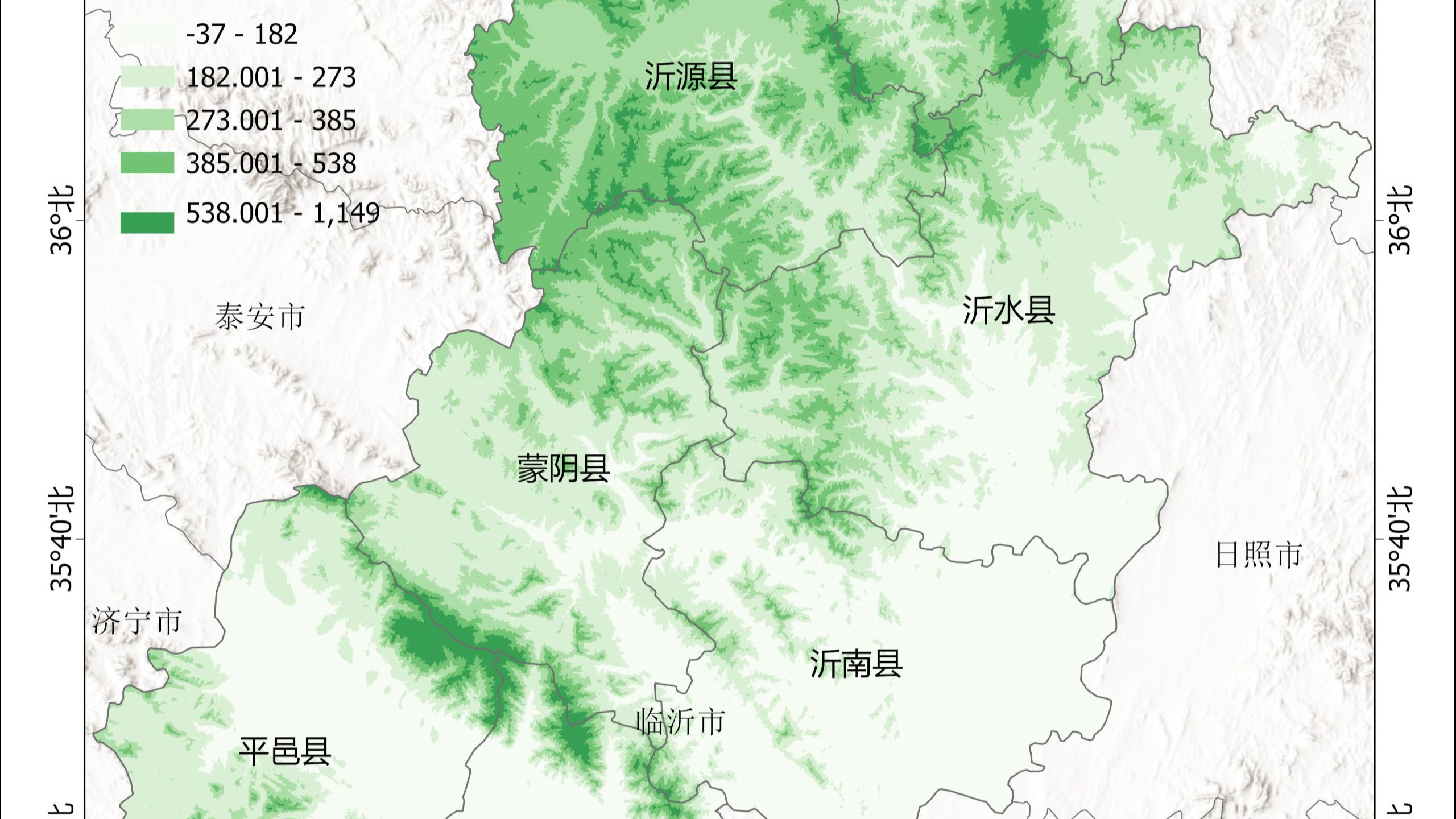ArcGIS Pro出图 制作研究区概况图1