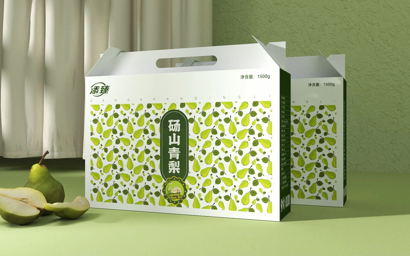 水果礼盒包装效果图设计实战教程