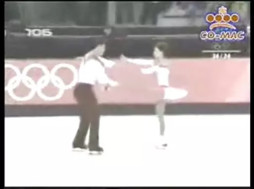 张丹张昊励志奥运会表演,跌倒并不可怕!