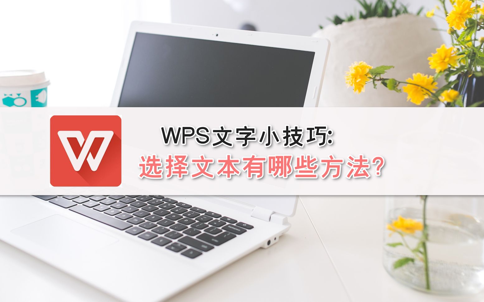 WPS文字小技巧:选择文本有哪些方法?