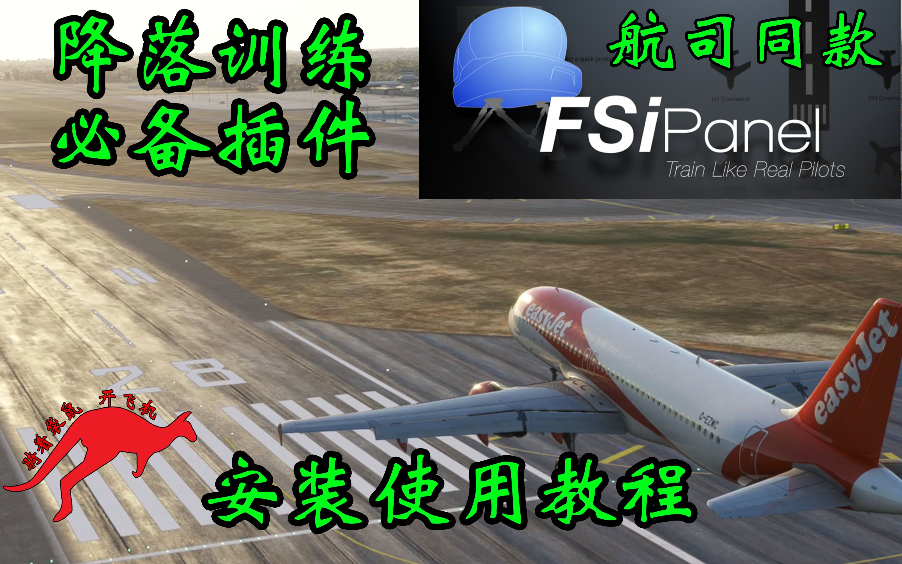 ...降落训练必备插件 FSiPanel航司复训同款 使用购买教程_游戏杂谈