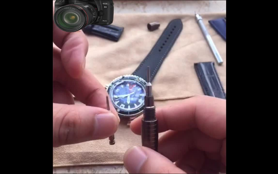 宝珀五十噚复刻表,表妹教你怎么换表带!