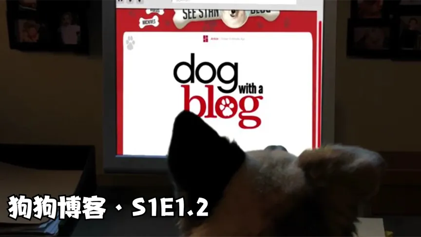 《狗狗博客》//情景喜剧·英语·会讲话的汪//狗狗Stan出场!