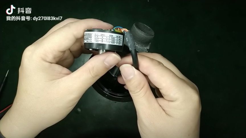 台达伺服电机编码器拆解