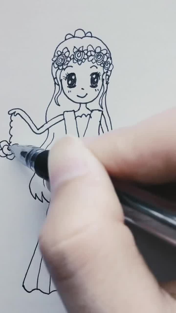 带着你家的宝宝一起来画简笔画