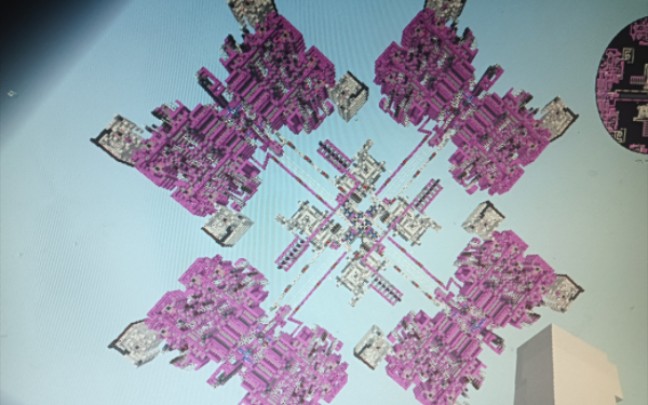 我的世界红石矢量炮(百万体积