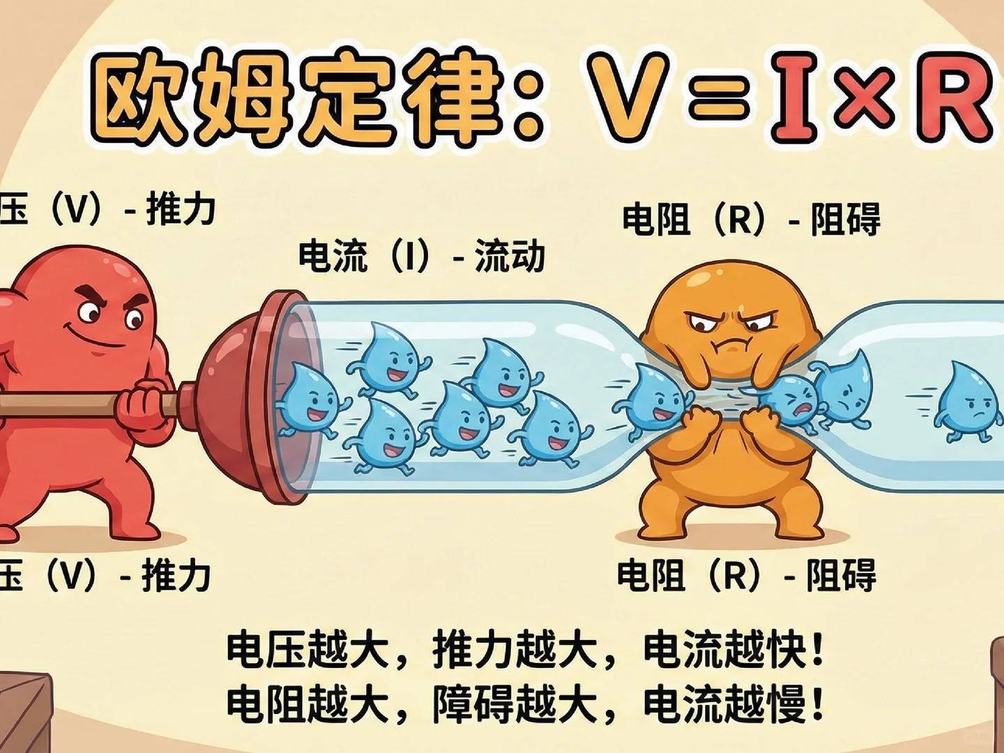 Gemini3生成的欧姆定律动画