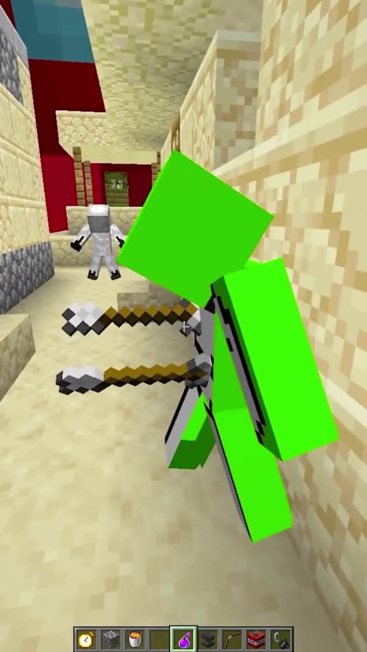 我的世界:给朋友设置好TNT!