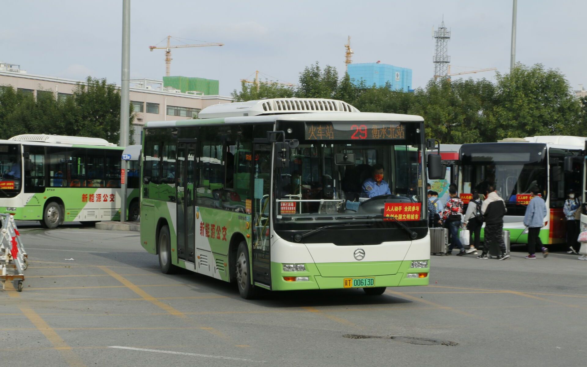 【交通/联合制作】衡水公交29路(火车站-衡水北站)全程4倍速前方展望...