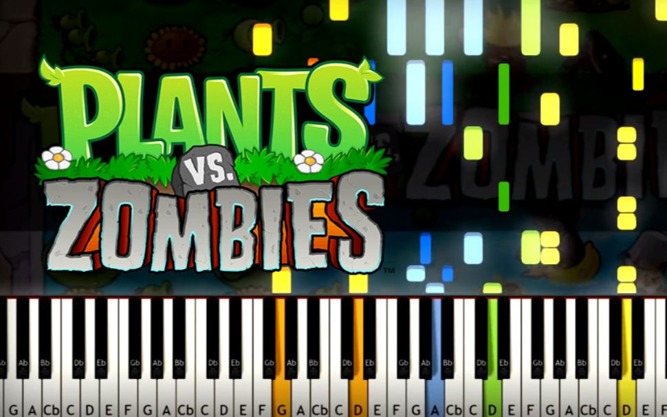 【转载】植物大战僵尸完整配乐-钢琴曲谱教程