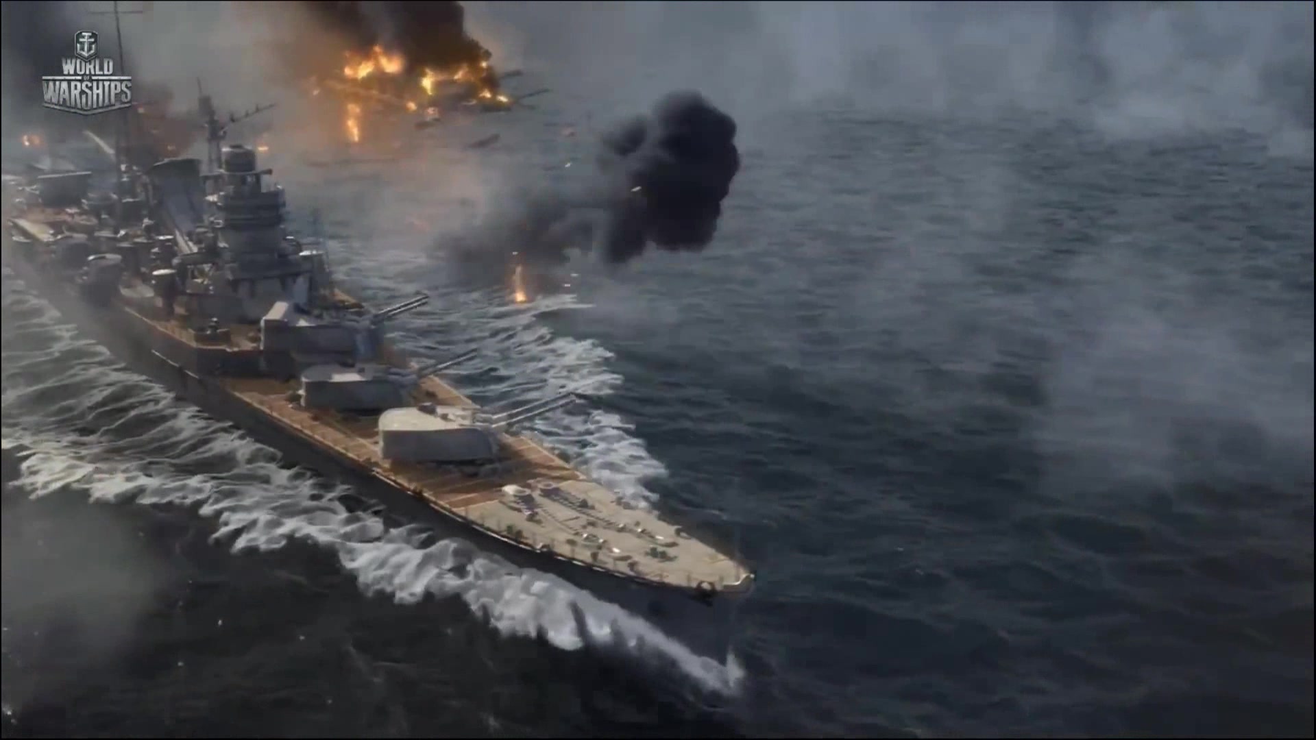 战舰世界-开场登陆界面CG动画-WOWS-By Shepherd
