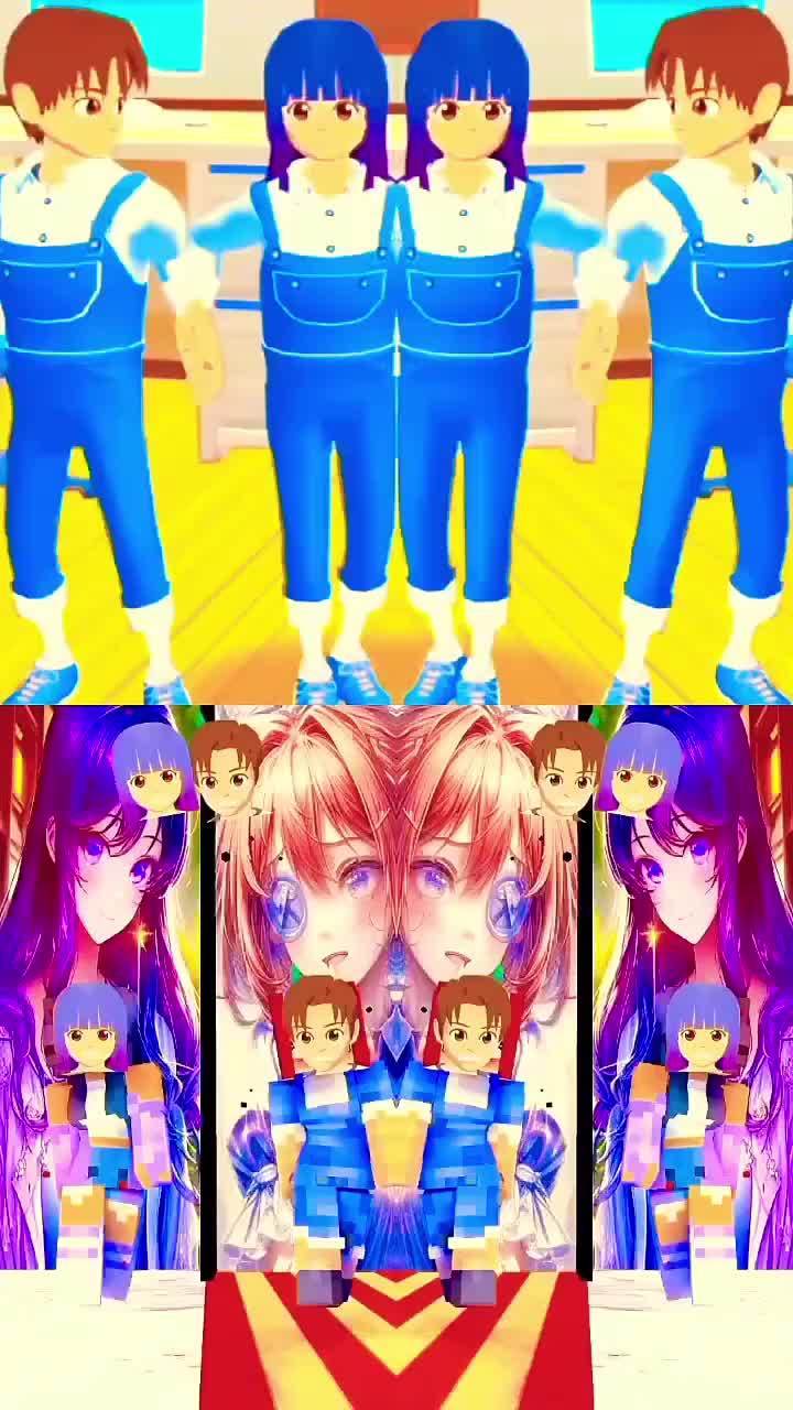 搞笑动画 #二次元 #樱花校园模拟器