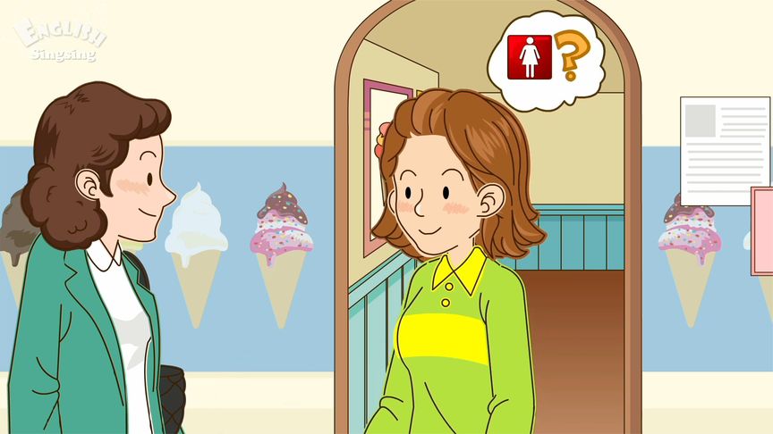 益智动画片:小朋友们出去玩想上厕所怎么办?