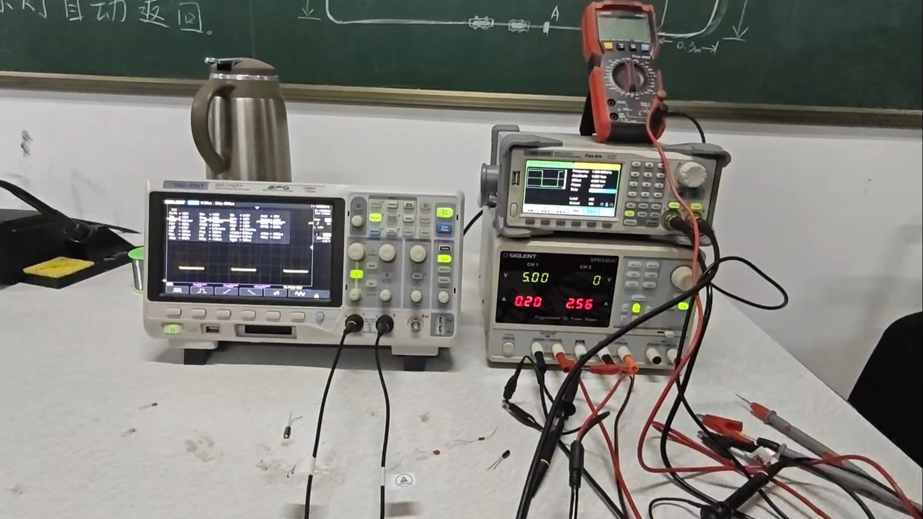 电子实验实验室仪器使用——基础篇(万用表,电源,示波器,信号源)