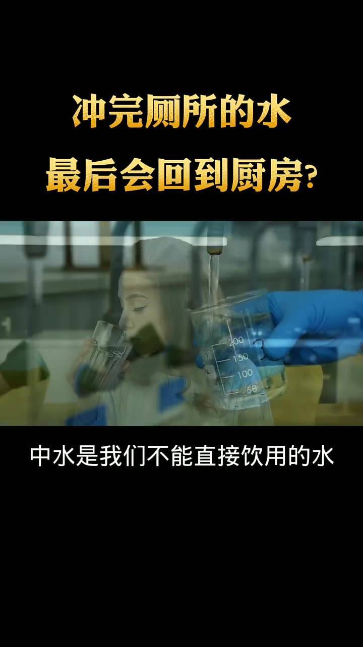 水的秘密旅程:冲完厕所的水,最终去了哪里