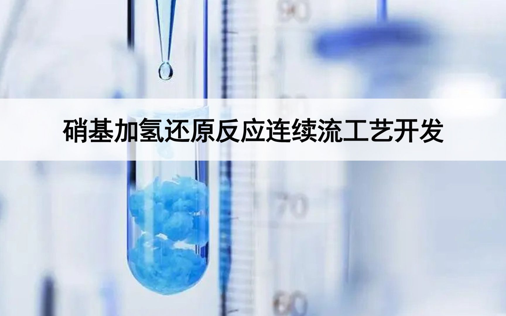 硝基加氢还原反应连续流工艺开发案例