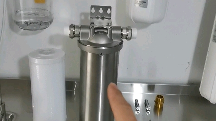 10寸不锈钢大胖滤瓶替代前置和中央净水