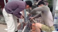 农村自建房钢筋这样绑, 这样的强度不知道够不够结实