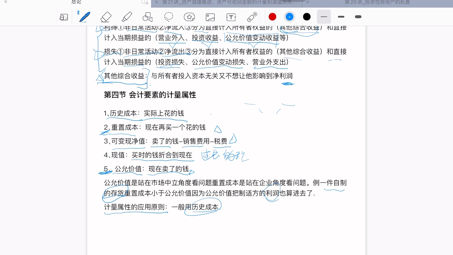 中级会计实务第一章重难点