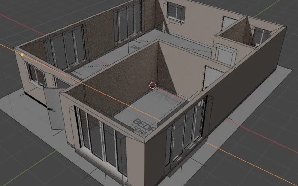 程序建筑!如何在 Blender 中制作 3d 平面图 | 最佳方法(插件)