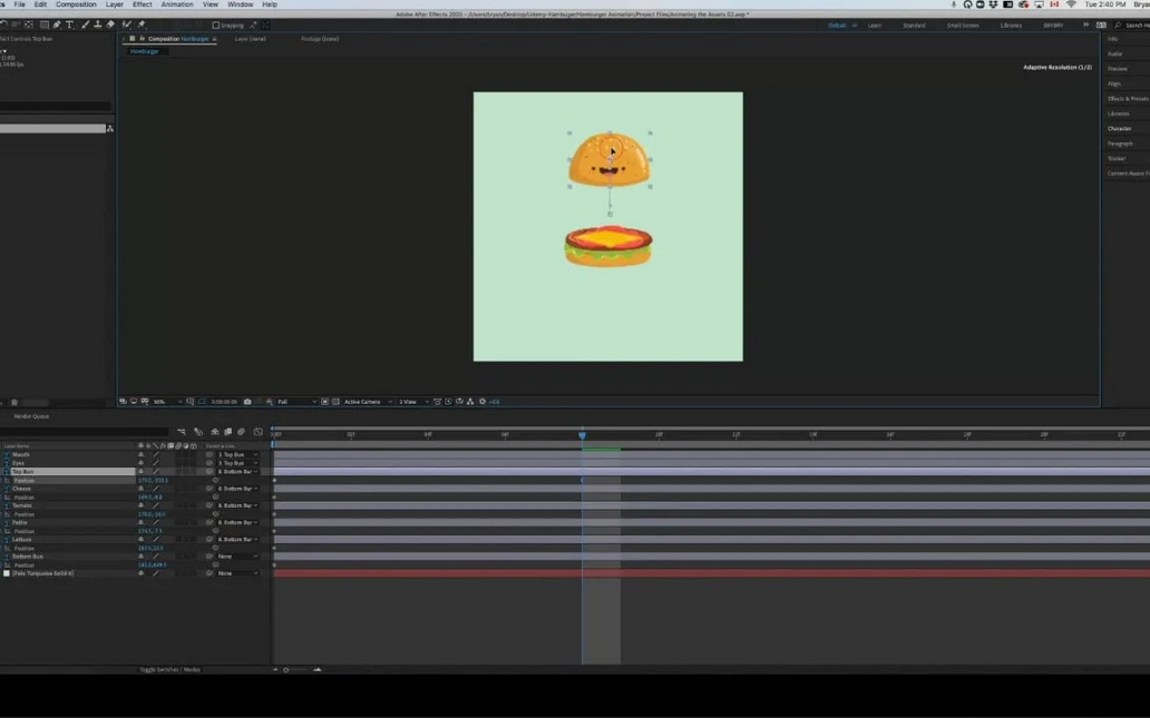 【中英】【AE】Skillshare - After Effects循环动画