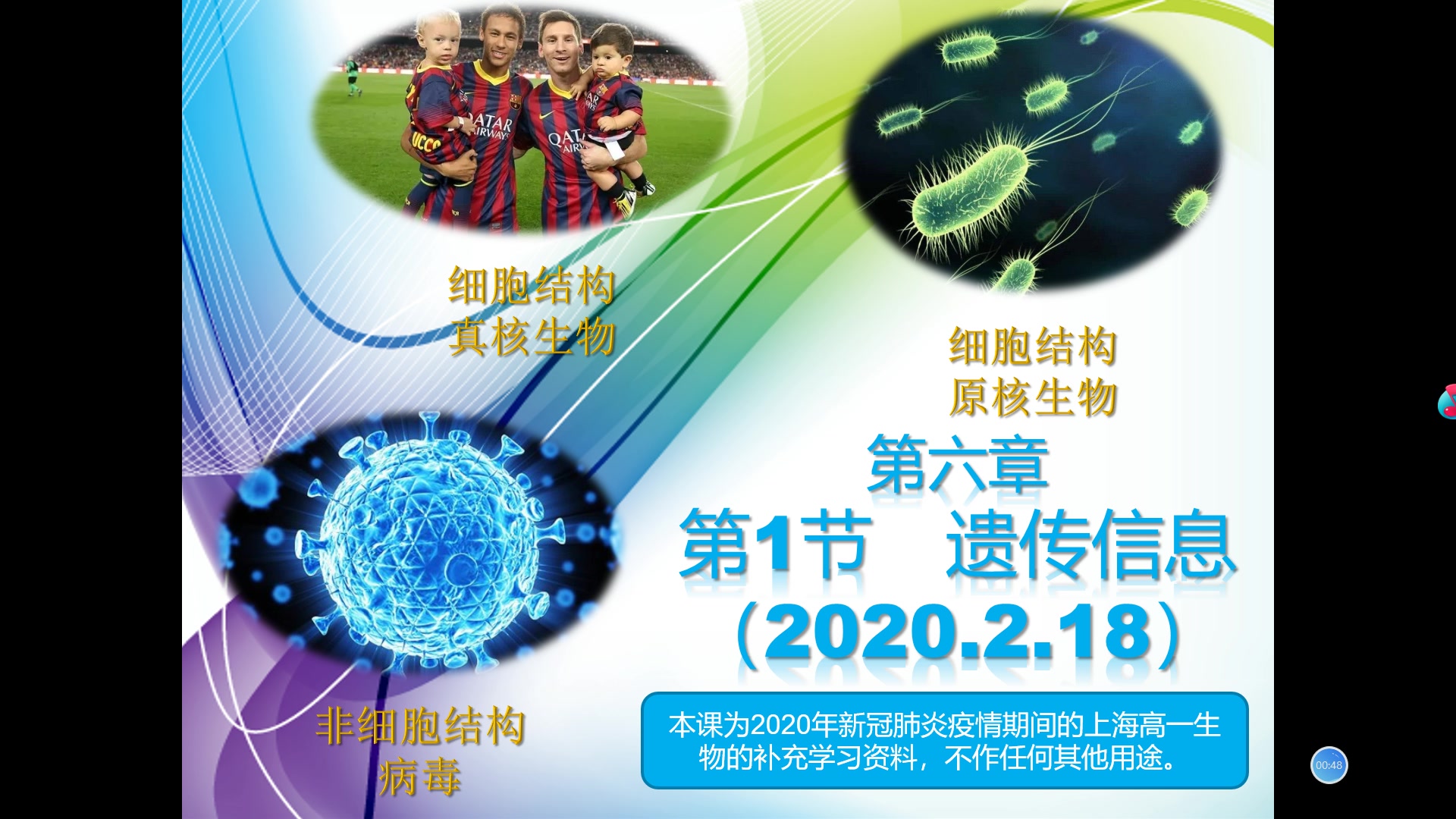 第六章 第1节 遗传信息