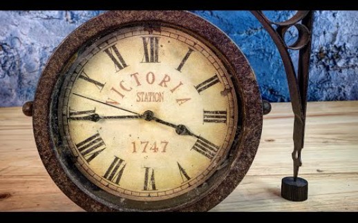 修复翻新老式钟表