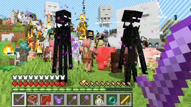 我的世界:服务器玩家蹲下会生成生物?五十多名玩家该如何生存?