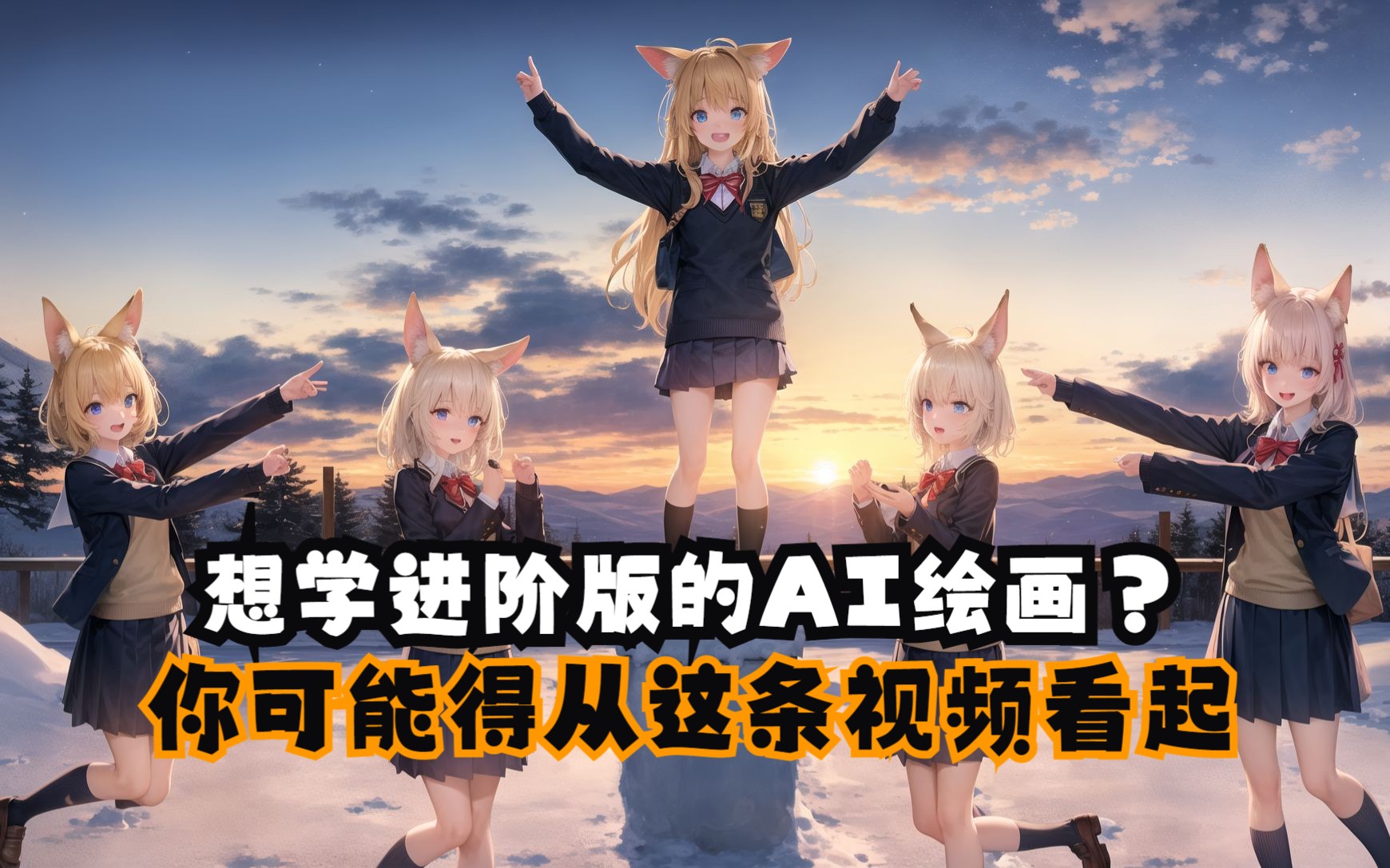 你现在可以像用Blender一样做AI绘画了!【ComfyUI】官方教程讲解