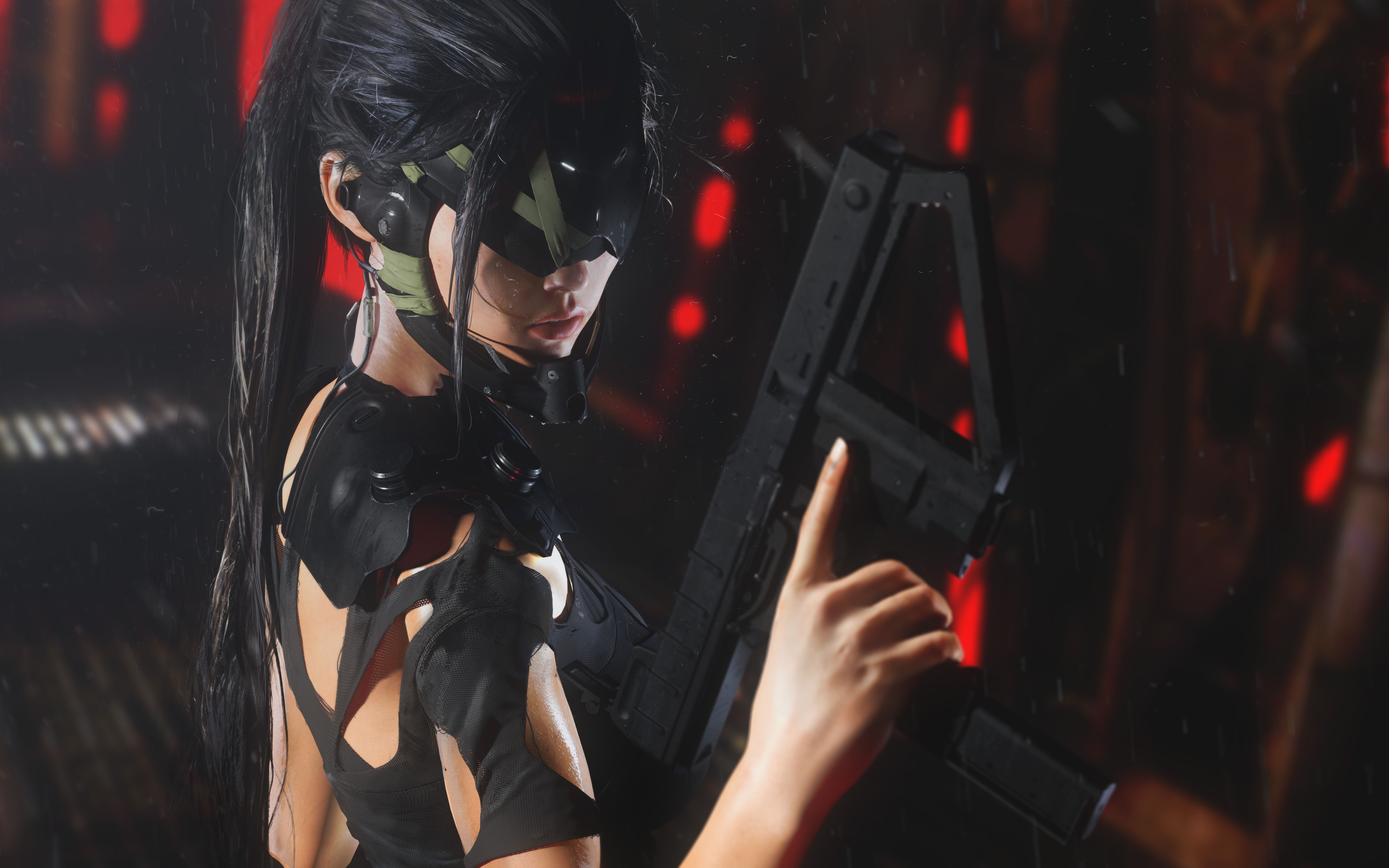 【3DMax】未来角色写实设计动画完整制作教程(中英双字)