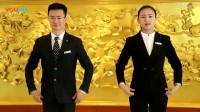 我在《酒店服务礼仪操》酒店形象礼仪操培训 完整版截了一段小视频