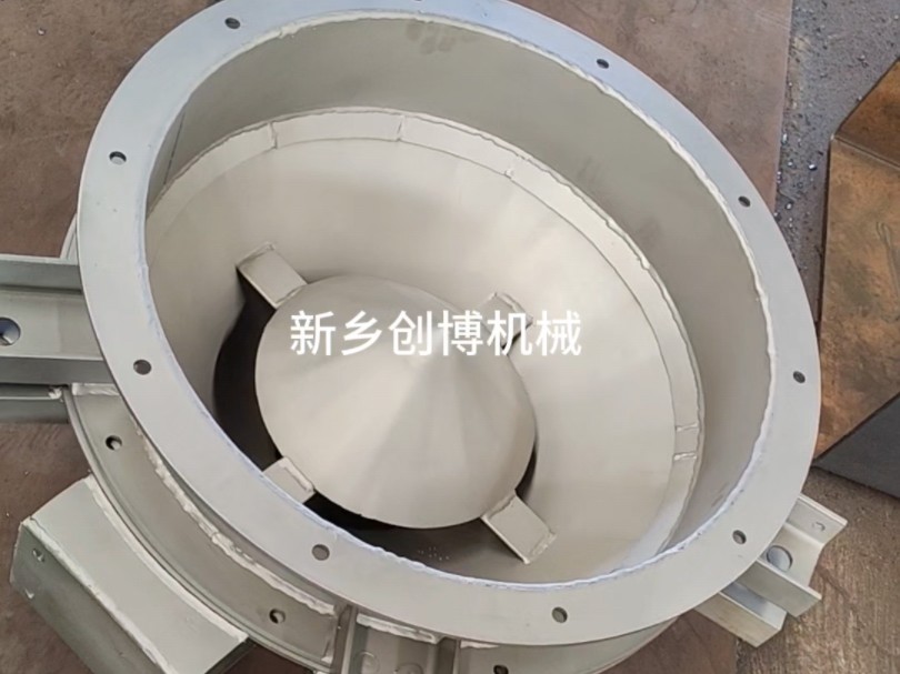 800型振动活化料斗304不锈钢材质里外喷砂效果