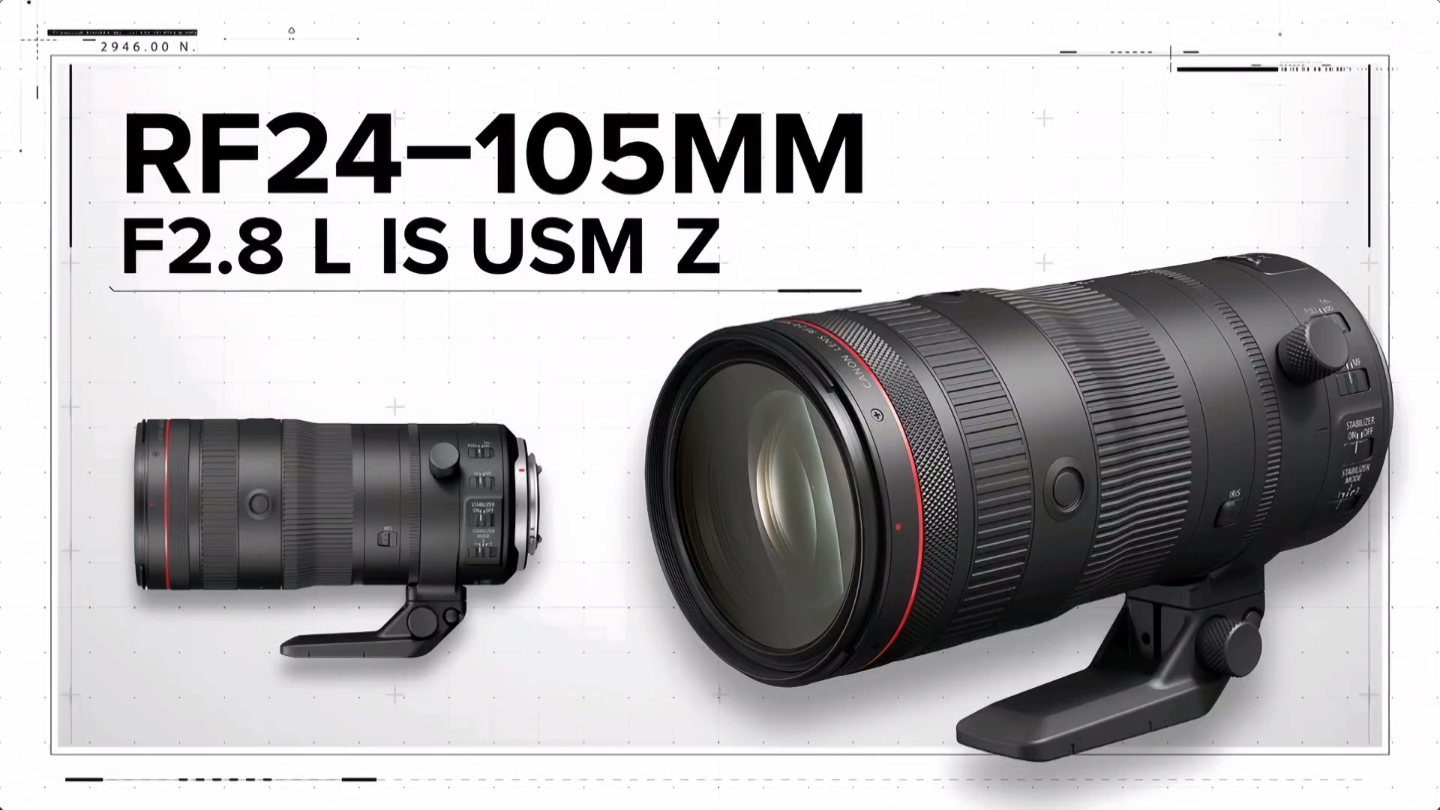...24-105mm F2.8 L IS USM Z镜头演示样片,支持PZ-E2电动变焦适配器,...