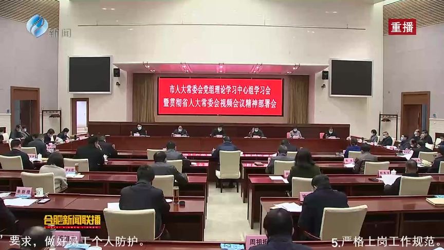 合肥:积极担当作为 依法履职尽责 推动新时代人大工作创新发展