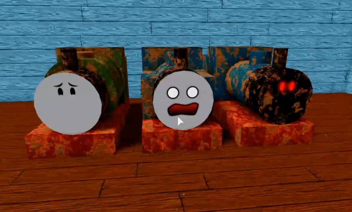 ROBLOX托马斯和他的朋友们 模型玩具事故模拟器 妈耶小火车_哔哩...