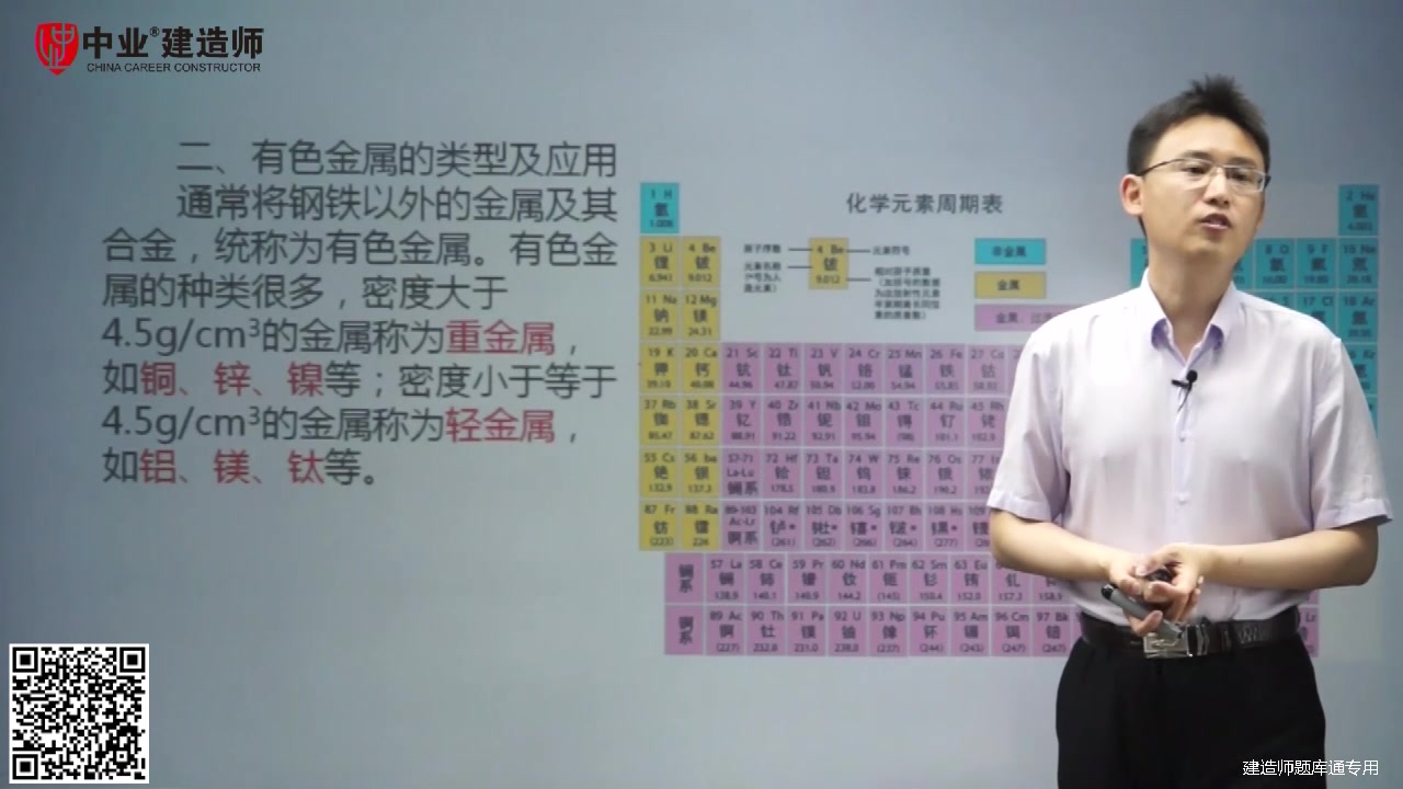 中业网校一建机电实务备考考点有色金属的类型及应用