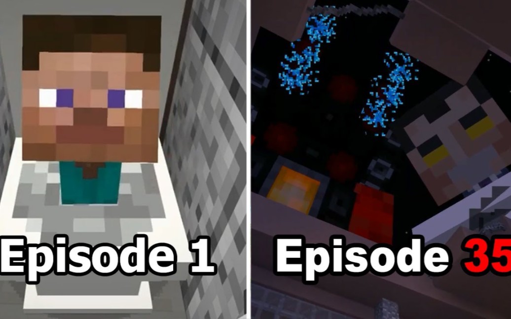 skibidi toilet episode 1-35 Minecraft Compilation 我的世界版