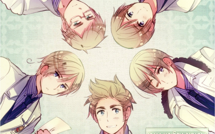 【APH】北欧Drama CD Track1+Track2 带英文字幕