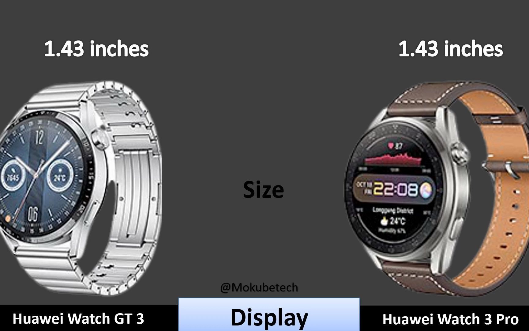 Huawei Watch GT 3 VS Huawei Watch 3 Pro