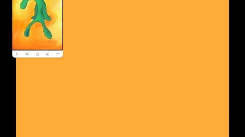 尝试模仿章鱼哥的抽象画(视频有点长)