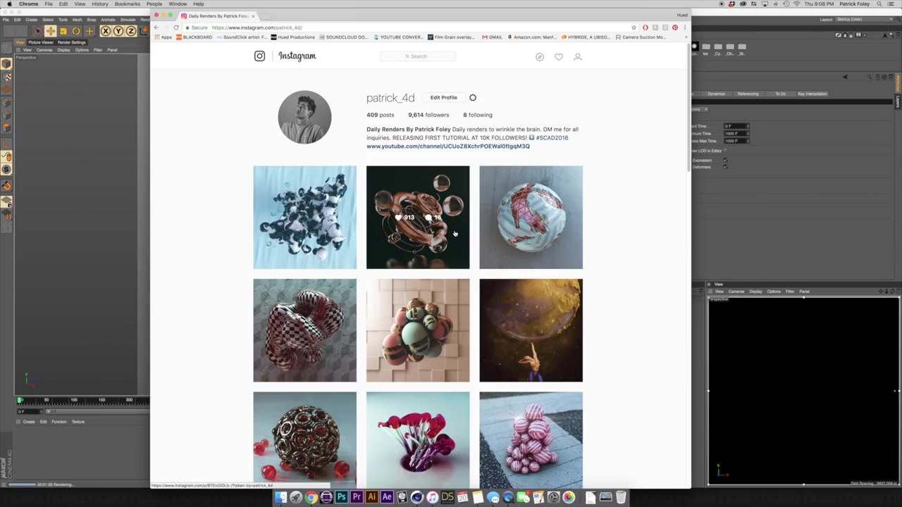 Cinema4D - 抽象教程